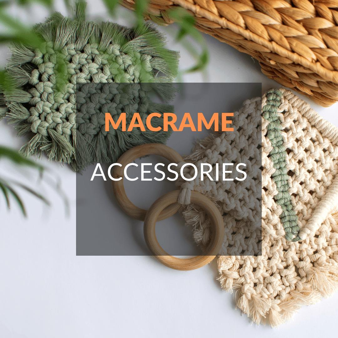 Macrame Accessories Perfect addition to Macrame Projects – Stardust ...